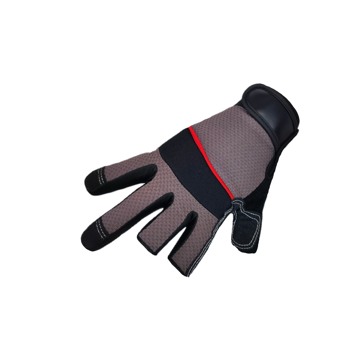 Fingerless mechanics gloves safety work gloves