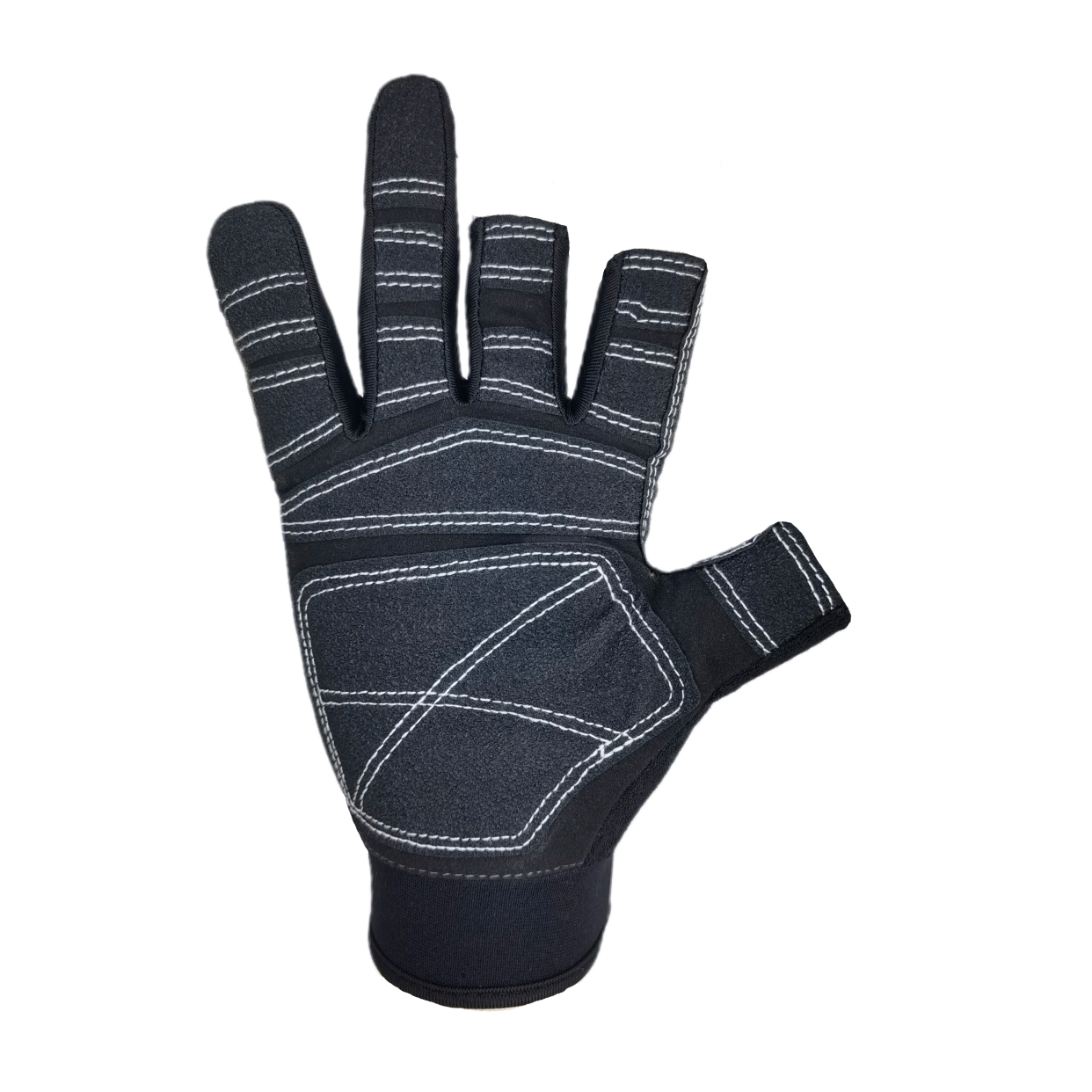 Fingerless mechanics gloves safety work gloves